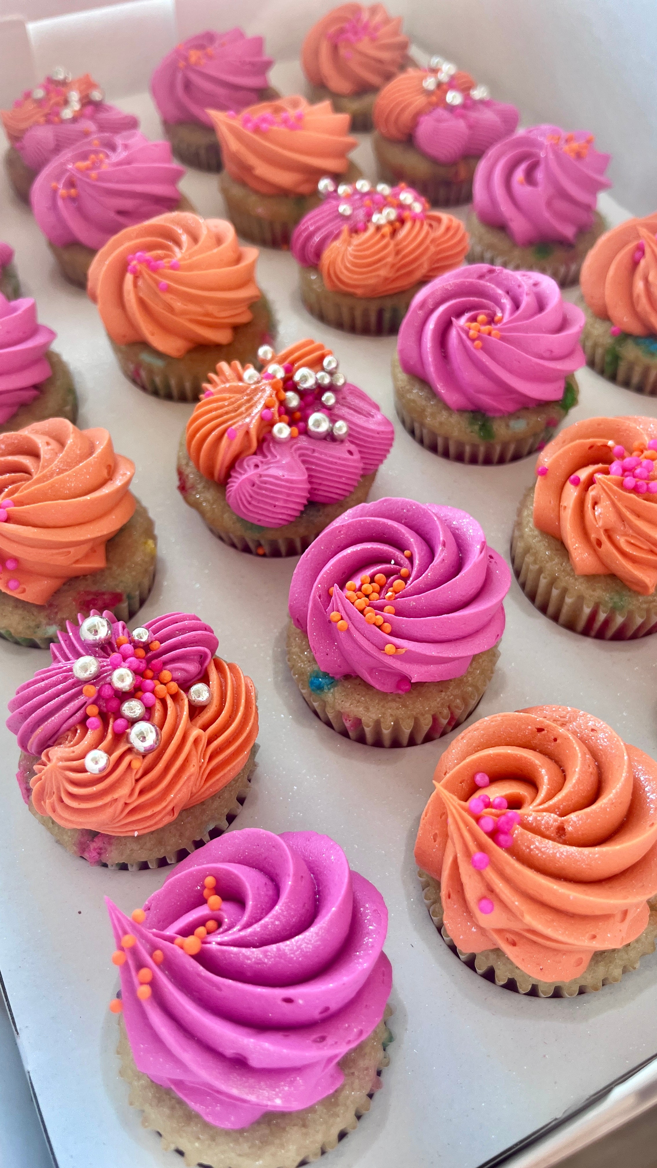 Frill & Swirl Cupcakes | Kali Cakes Bake Shop
