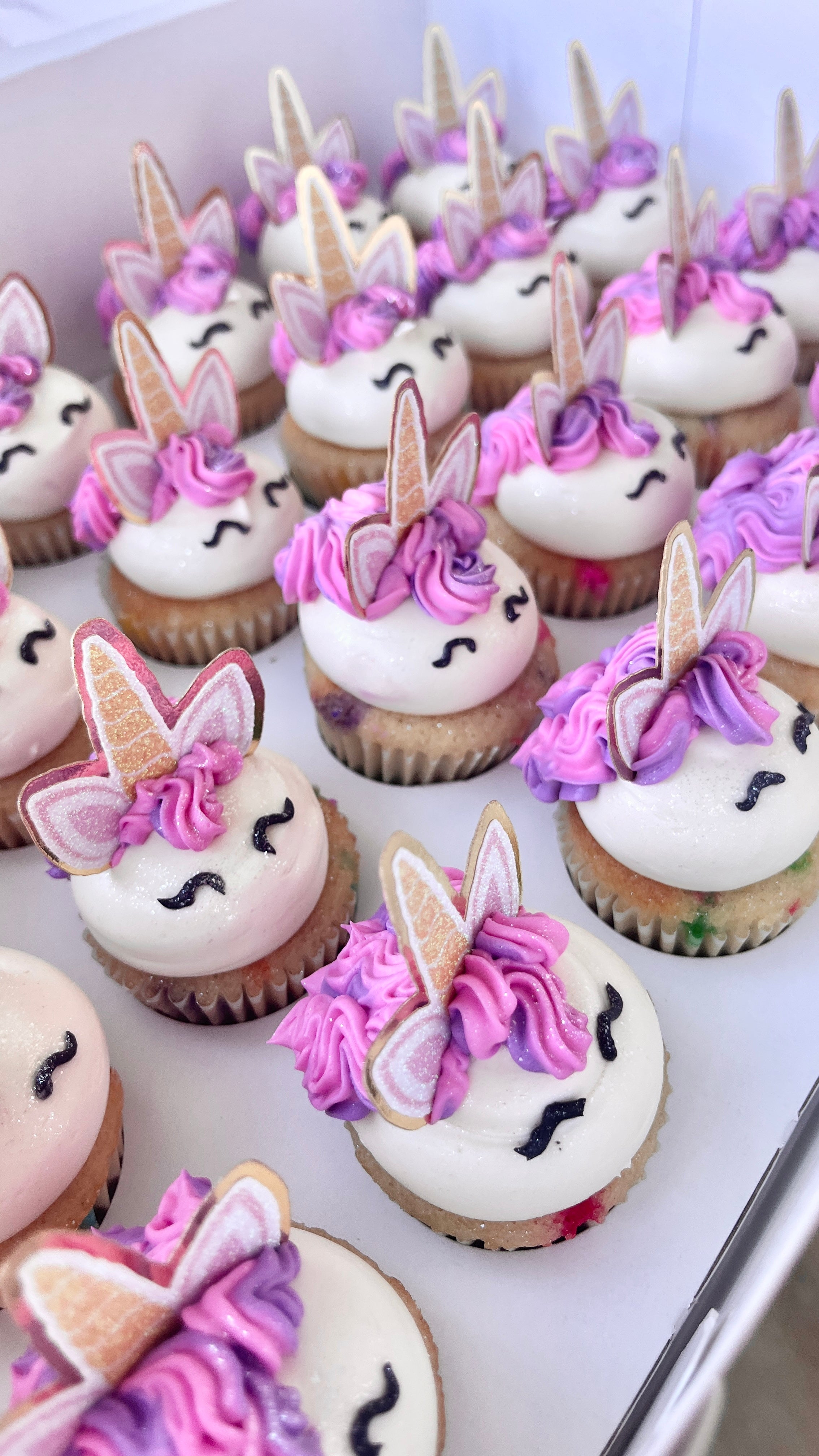 Unicorn Cupcakes | Kali Cakes Bake Shop