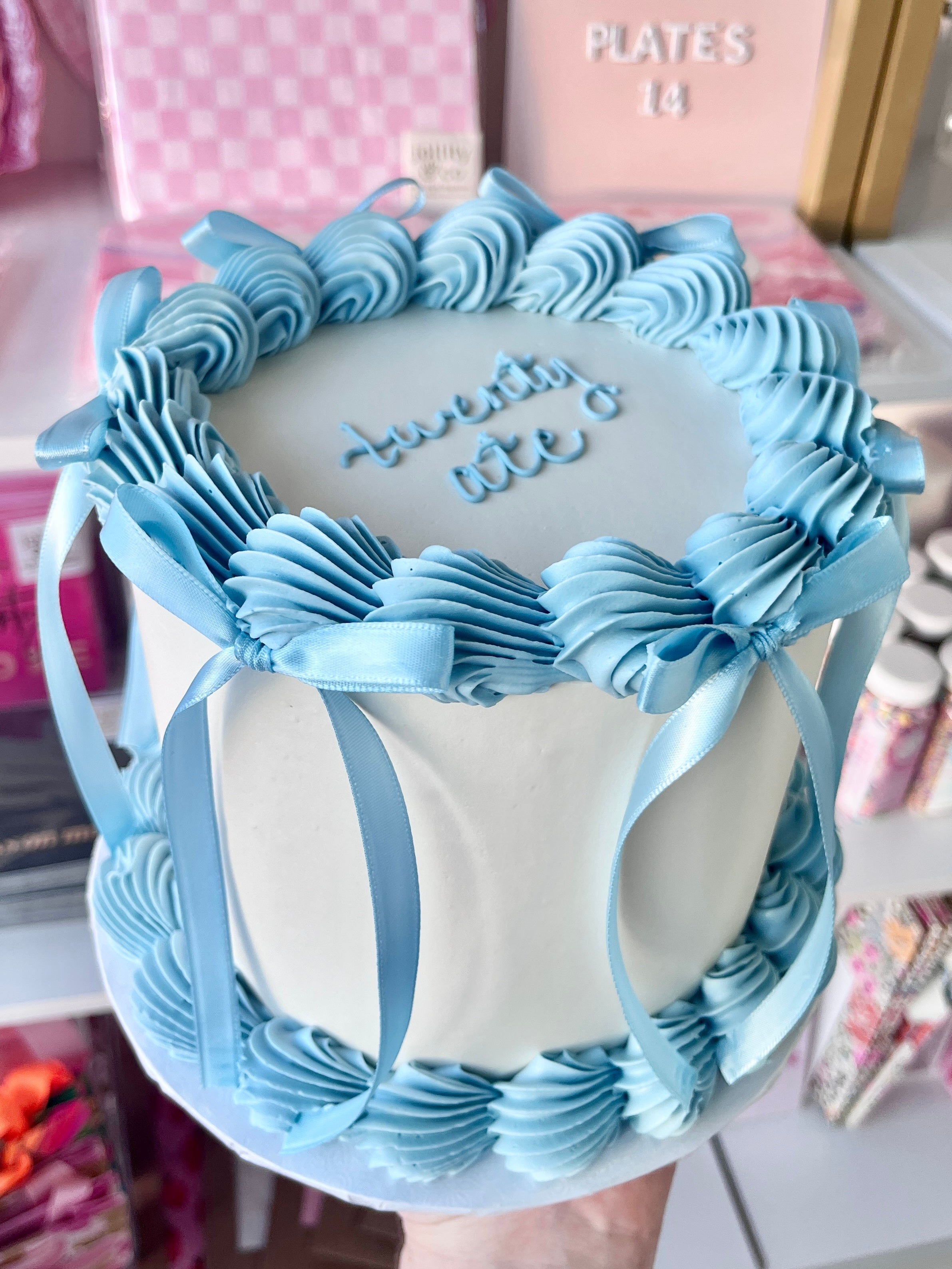 Mini Message Cake | Kali Cakes Bake Shop