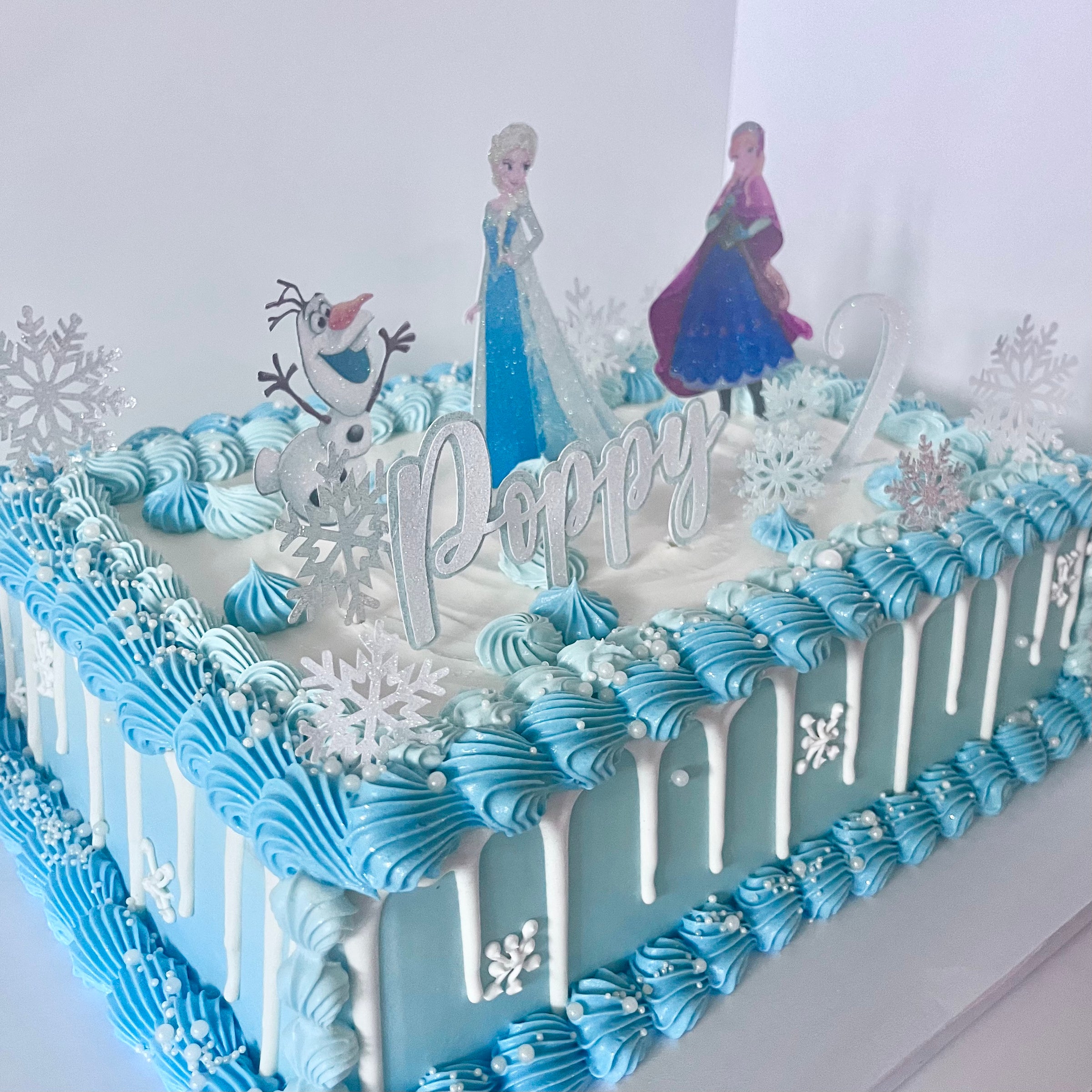 frozen cake design