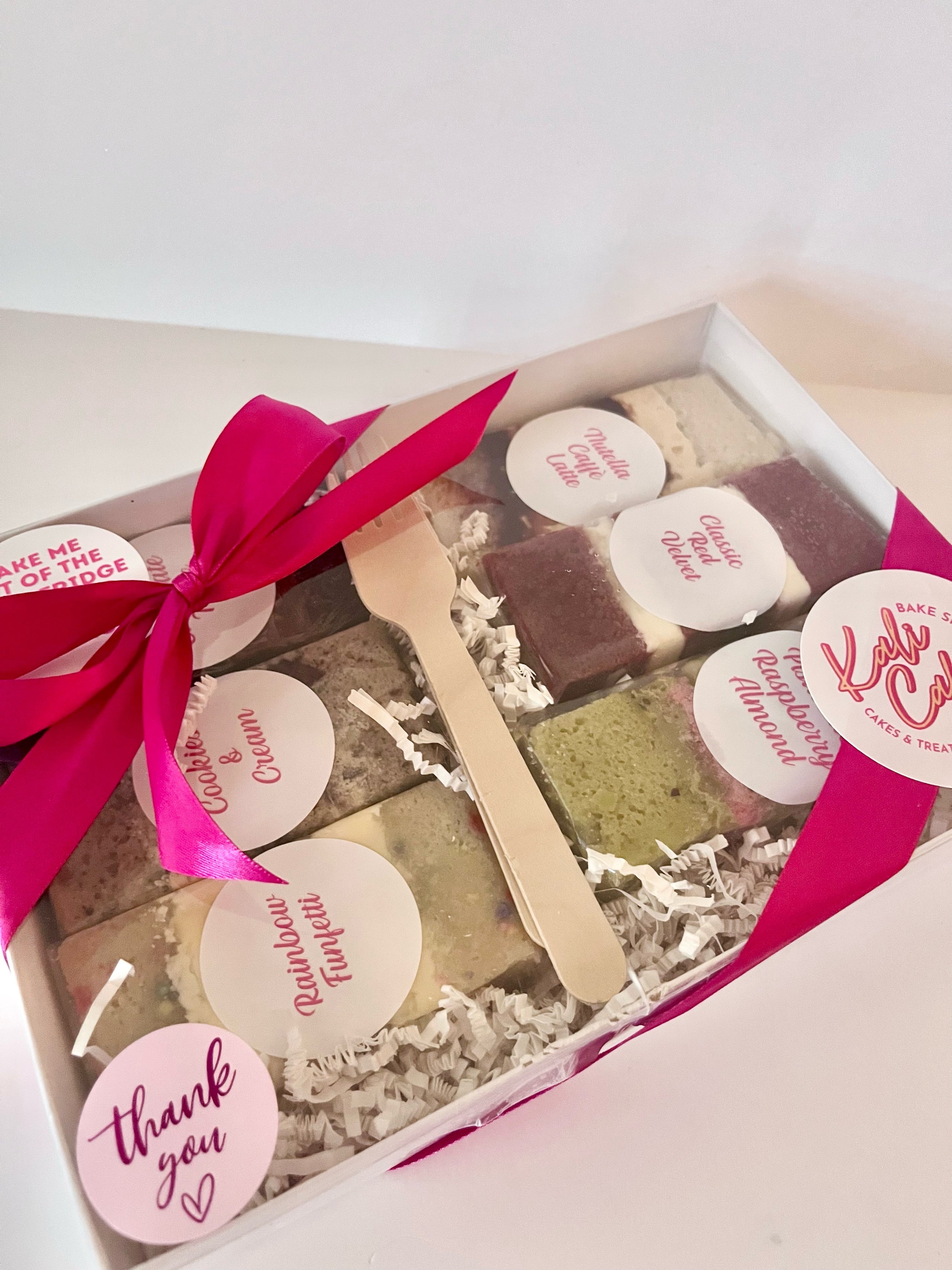 Cake Tasting Box | Kali Cakes Bake Shop | Kali Cakes Bake Shop